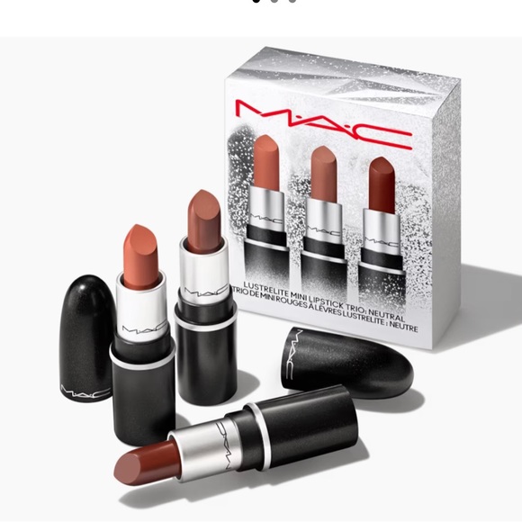 MAC Cosmetics | Makeup | Hpmac Lustrelite Mini Lipstick Trio Holiday ...